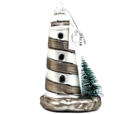 Lighthouse w/ Tree Ornament - Lacoste Garden Centre webshop | Winnipeg