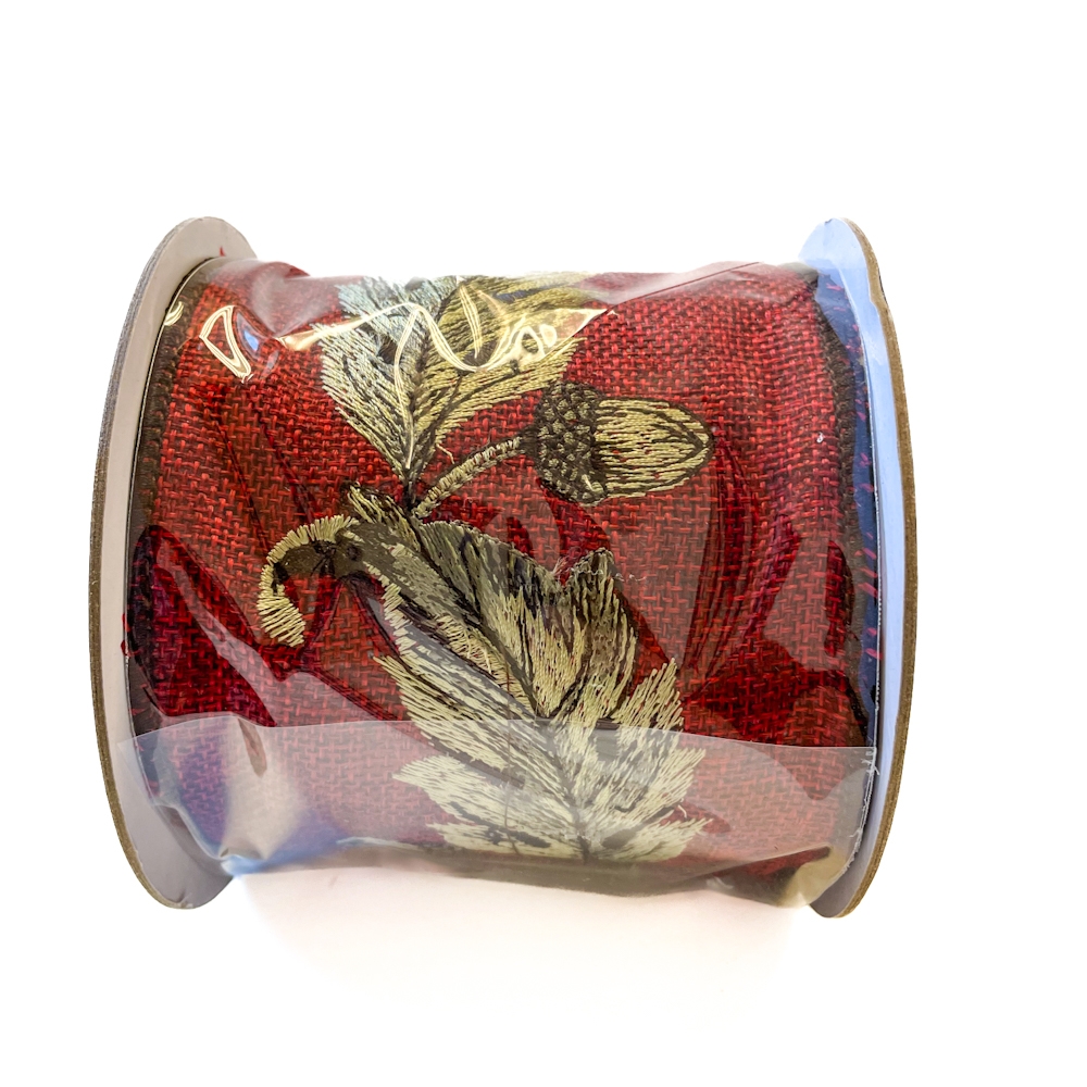 Plaid Leaf Ribbon - Lacoste Garden Centre webshop | Winnipeg